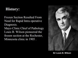 FROZEN SECTION ppt in which method is described in detail | PPTX