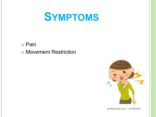 Frozen Shoulder Ppt