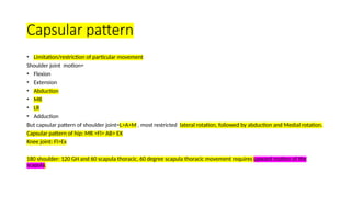 Frozen shoulder and physiotherapy management .pptx