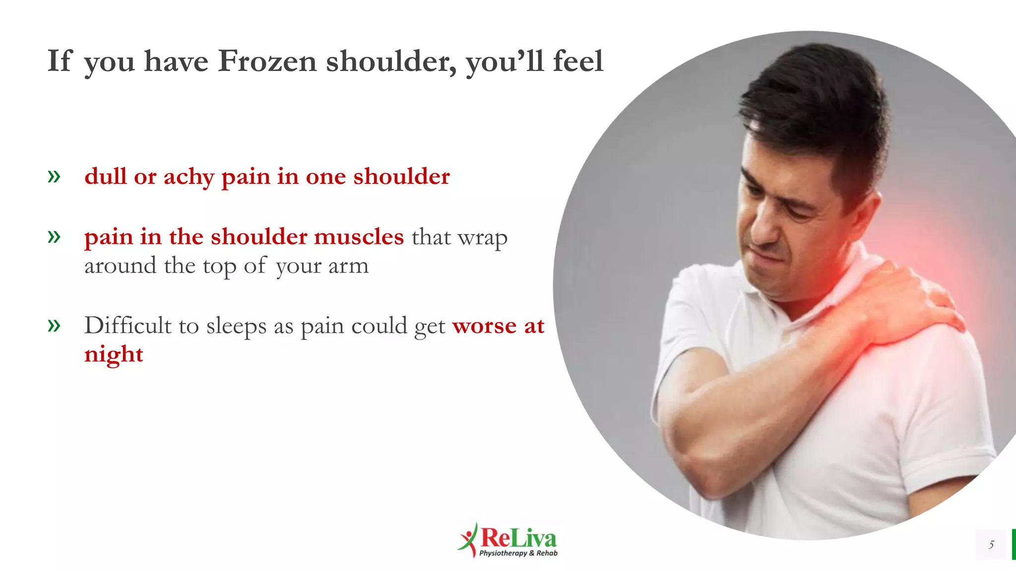 Frozen shoulder ppt adhesive capsulitis | PDF