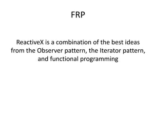 Functional Reactive Programming (FRP) | PPT