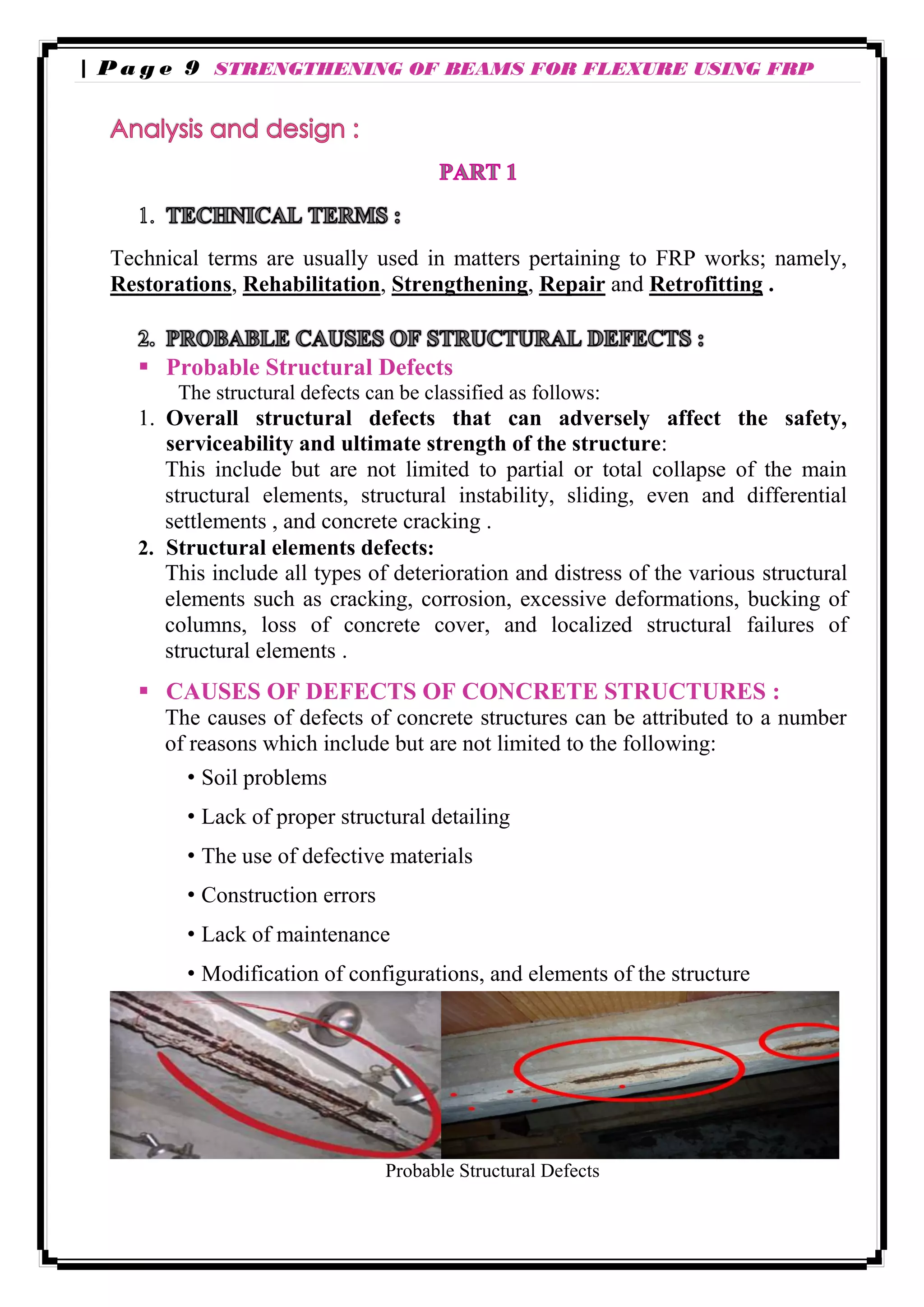 FRP according to Egyptian FRP code | PDF