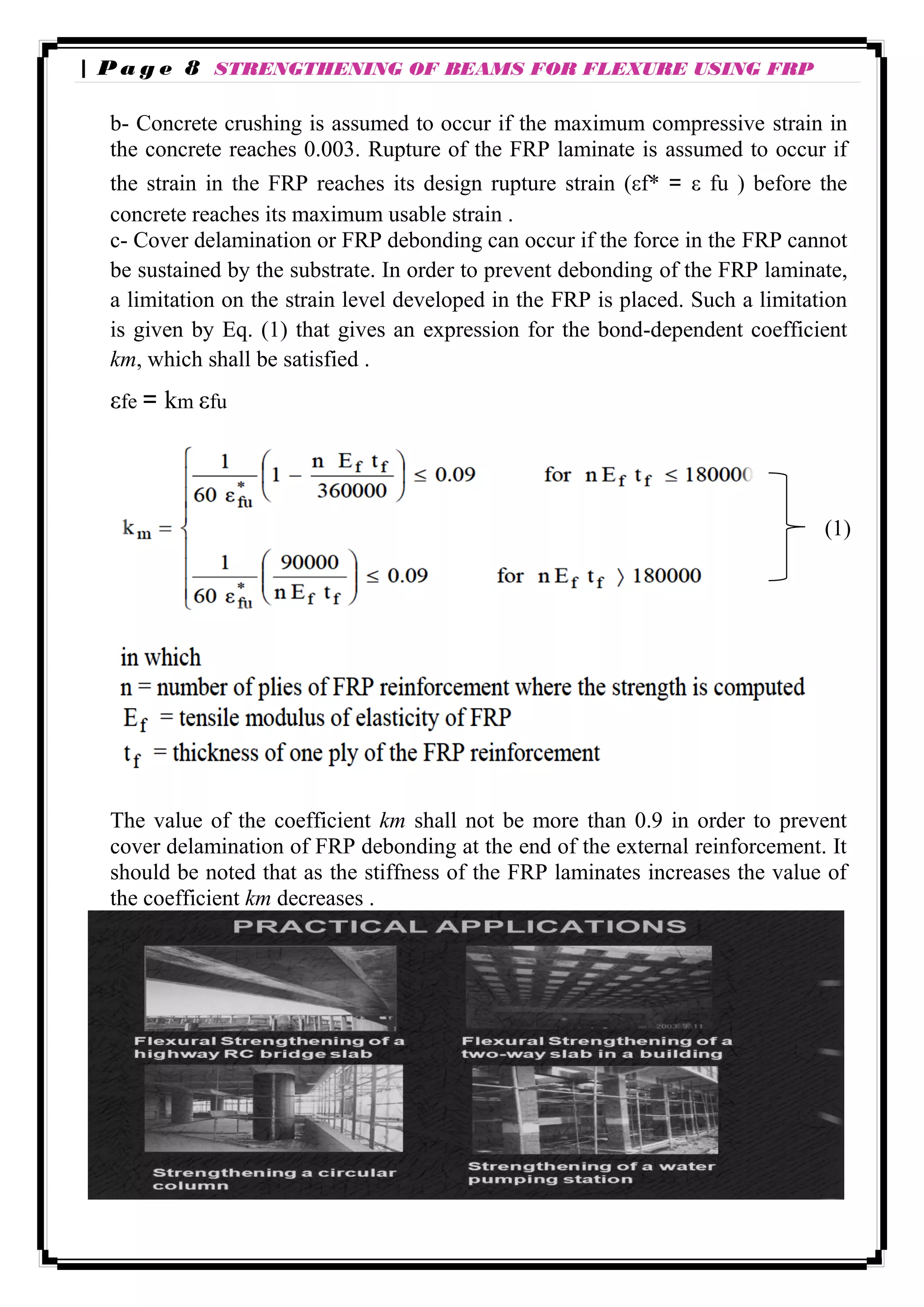 FRP according to Egyptian FRP code | PDF