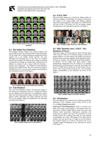 A Study on Face Recognition Technique based on Eigenface | PDF