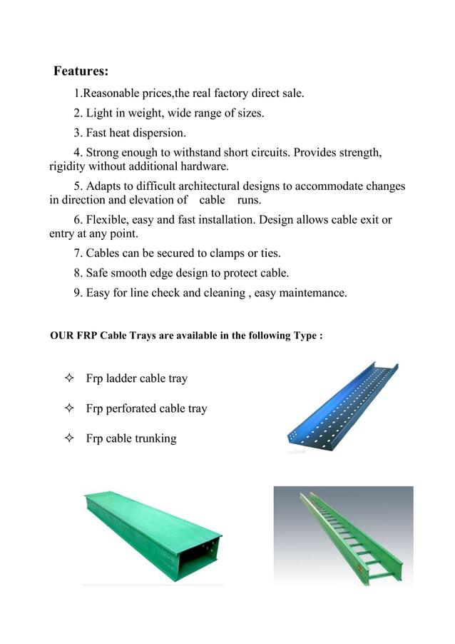Frp cable tray | PDF