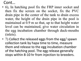 Frp carp hatchery | PPTX