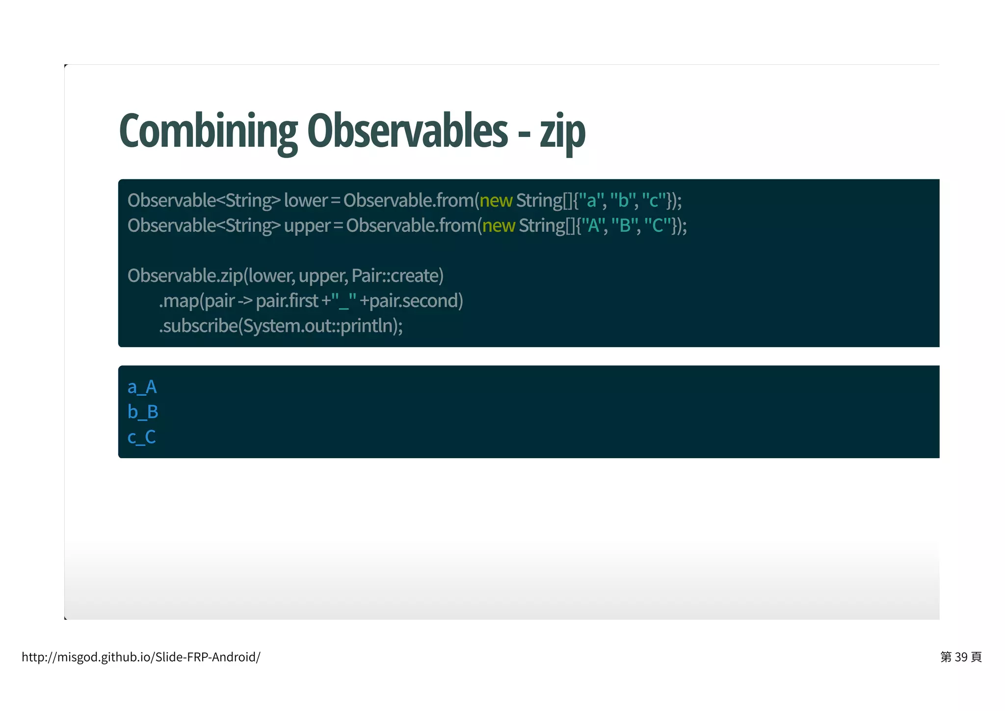 Functional Reactive Programming on Android | PDF