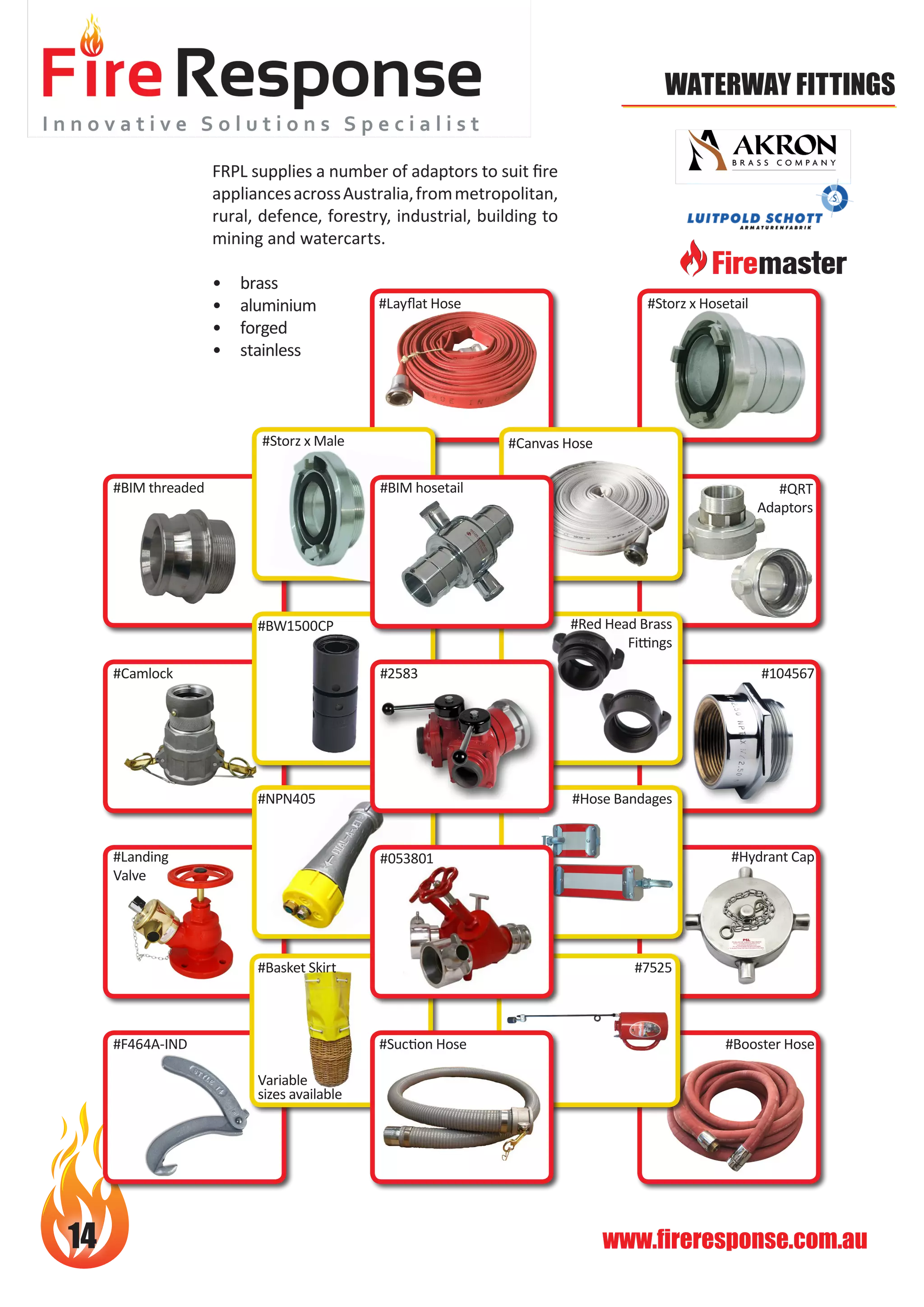 Fire Response products catalogue | PDF