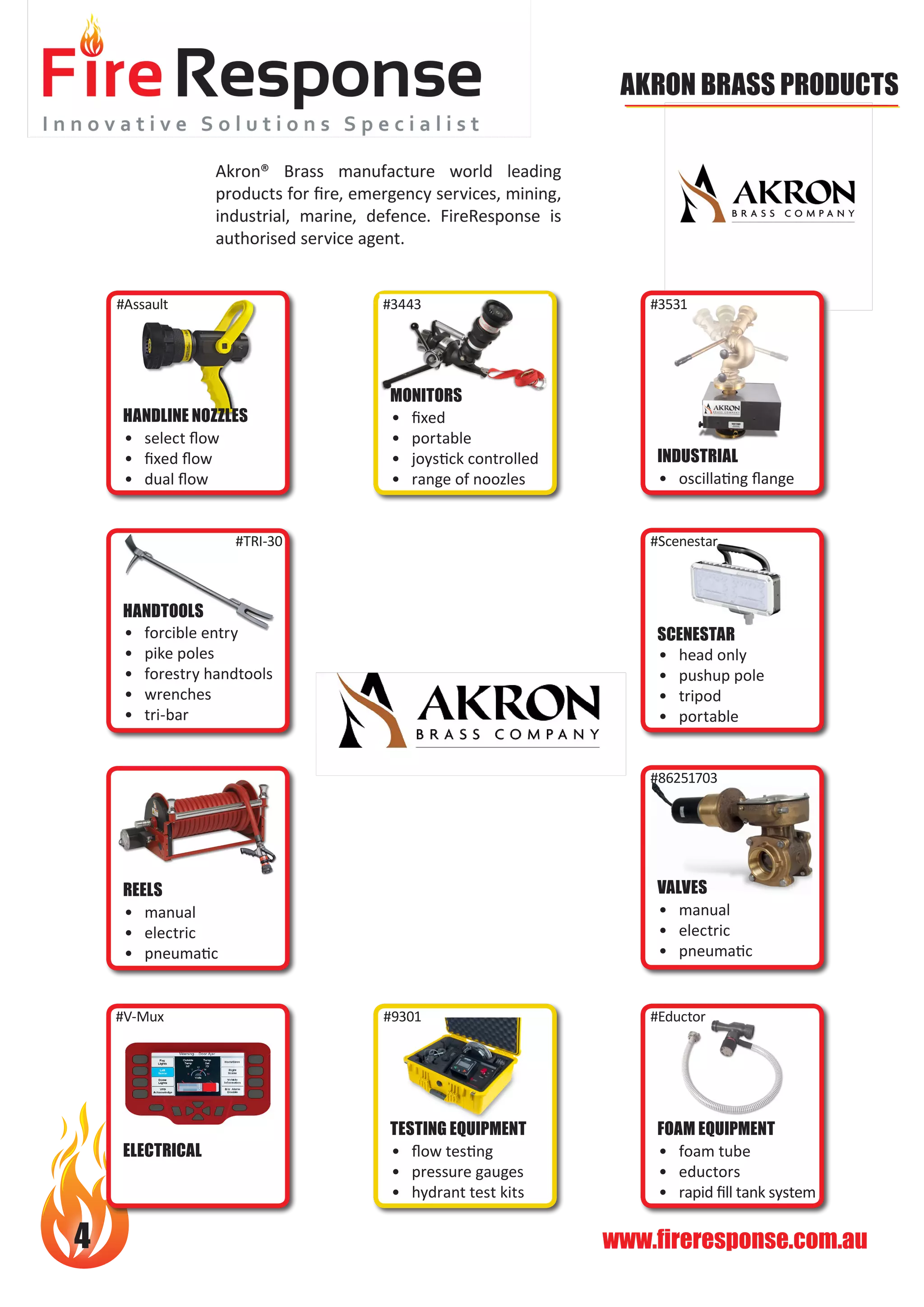 Fire Response products catalogue | PDF