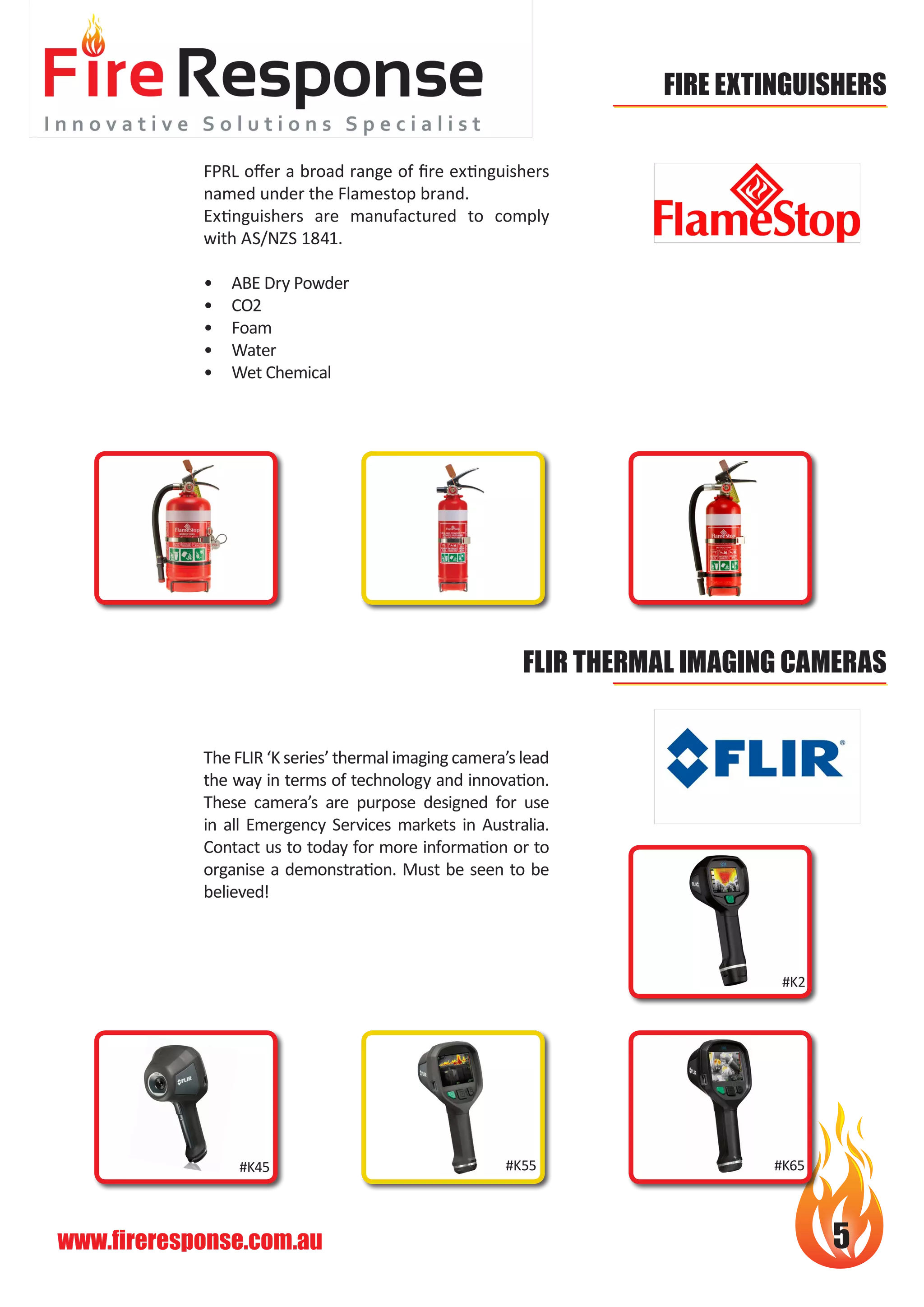 Fire Response products catalogue | PDF