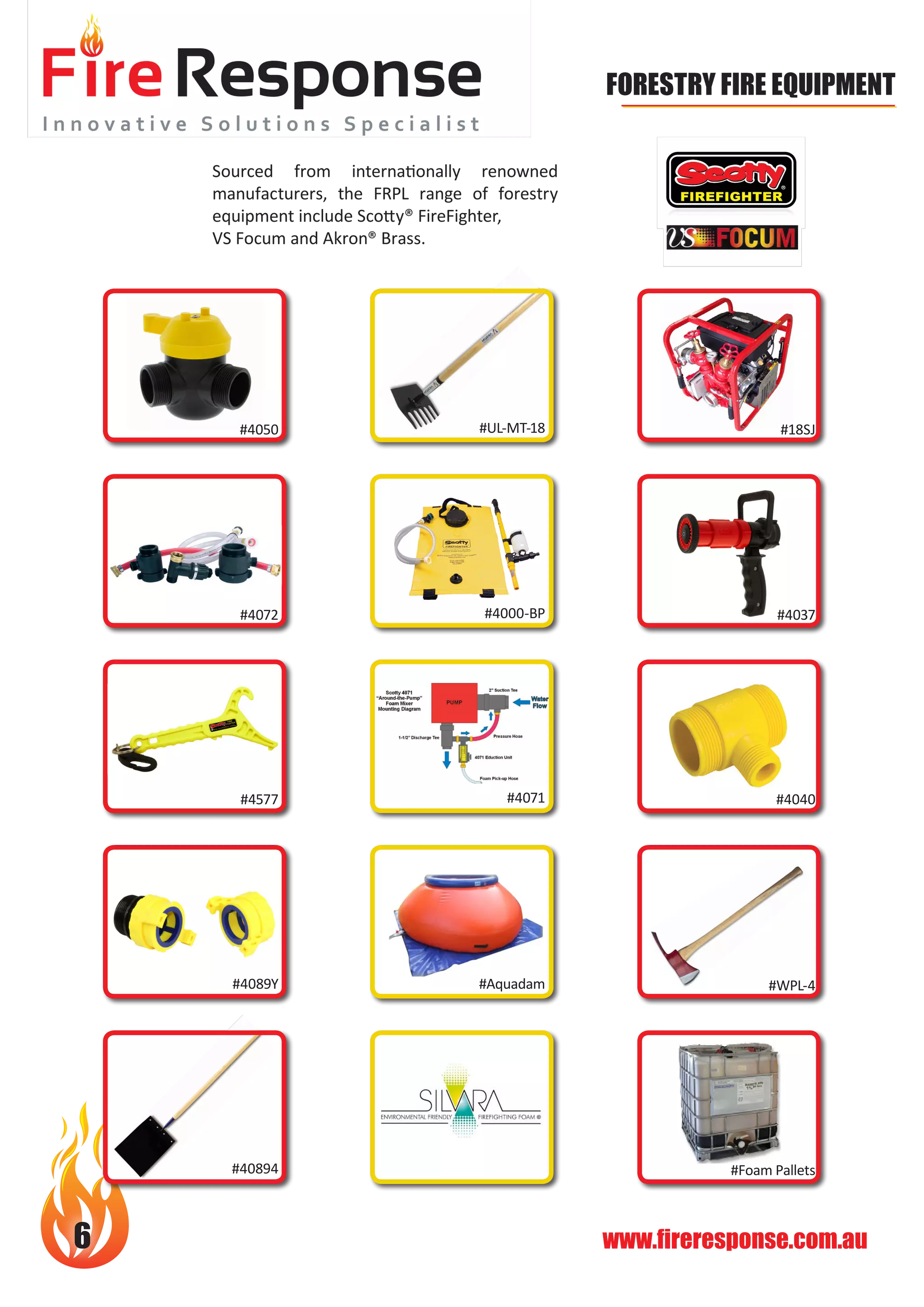 Fire Response products catalogue | PDF