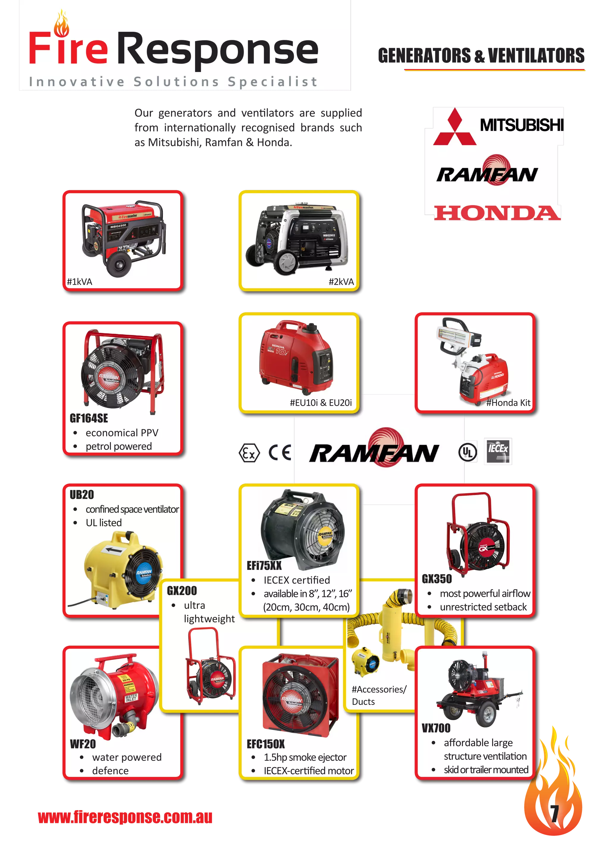Fire Response products catalogue | PDF