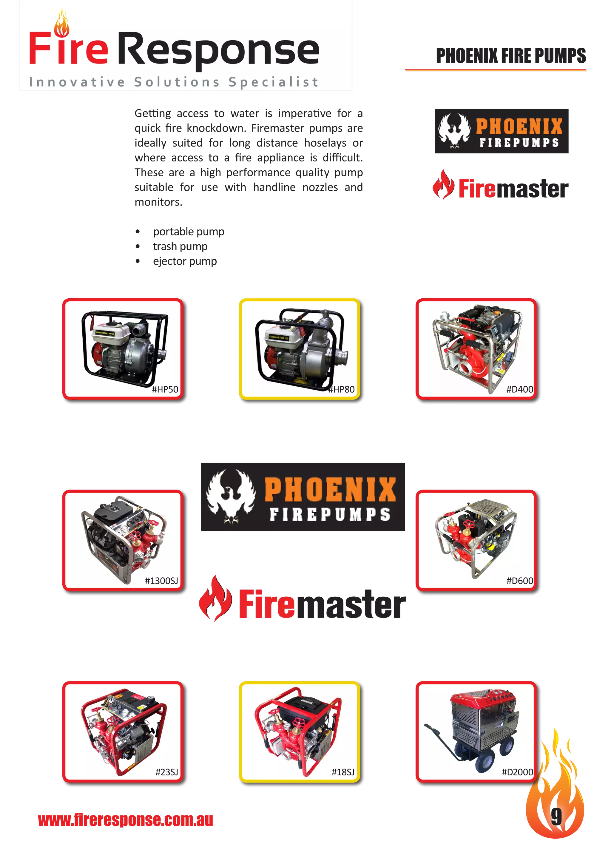 Fire Response products catalogue | PDF