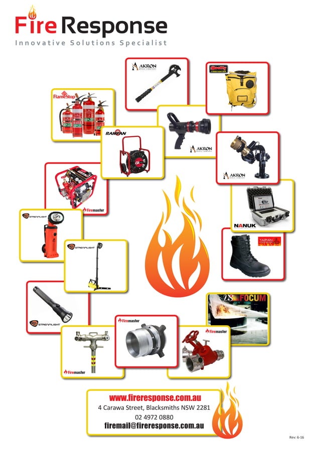 Fire Response products catalogue | PDF | Home Appliances | Home & Garden