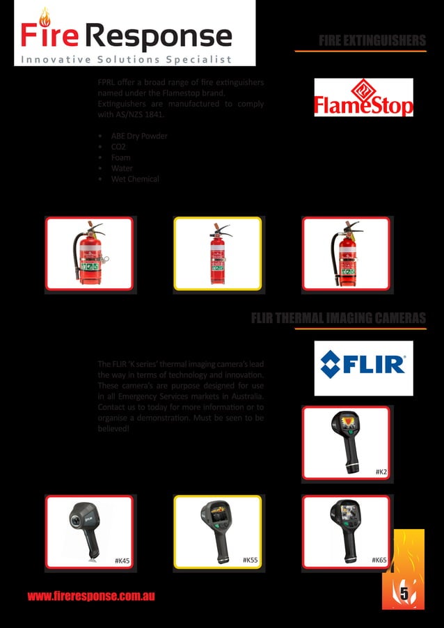 Fire Response products catalogue | PDF | Home Appliances | Home & Garden