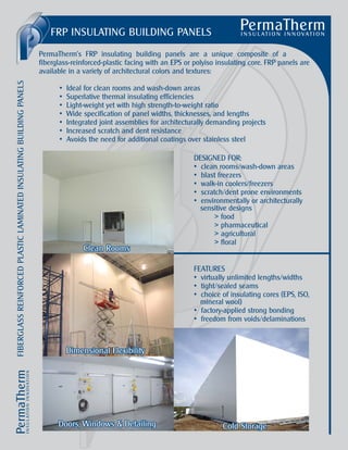 PermaTherm FRP Panel Data Sheet | PDF