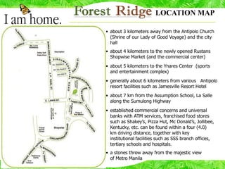 Forest Ridge, Antipolo City | PDF
