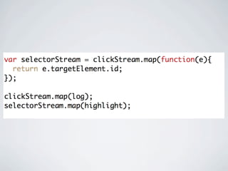 Functional Reactive Programming in Javascript | PPT