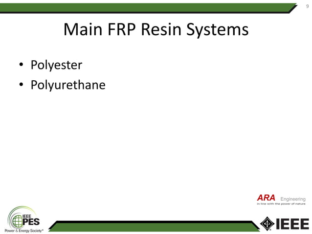 Frp transmission structures by ara jt | PDF | Chemistry | Science
