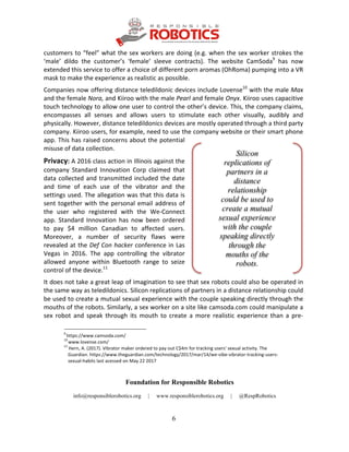 Frr consultation-report-our-sexual-future-with-robots final | PDF
