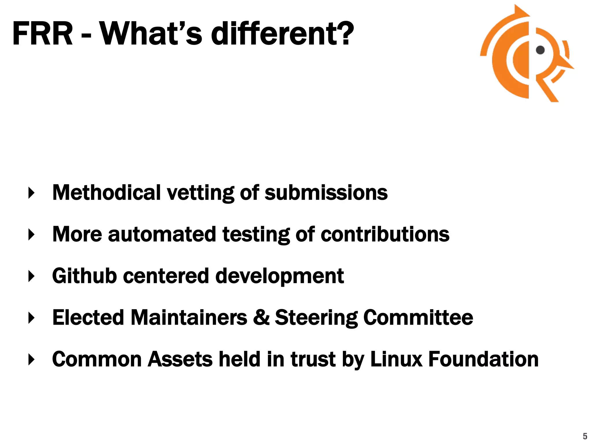 FreeRangeRouting - A new Quagga fork with more open development | PDF | Operating Systems ...