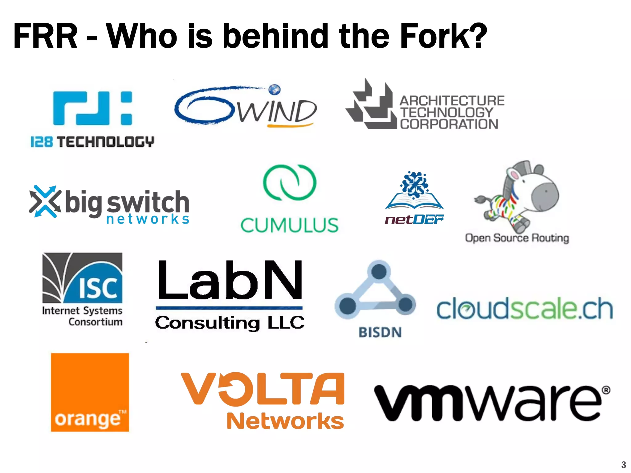 FRRouting Overview and Current Status | PDF