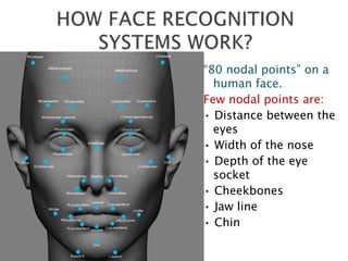 FACE RECOGNITION SYSTEM PPT | PPTX | Technology & Computing