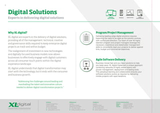 XL Digital Transformation Solutions | PPT