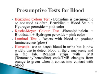 FRS 301 Analysis of biological fluids.pptx | Blood Disorders | Diseases ...