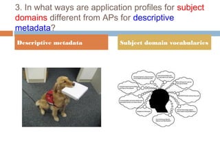 Application Profiles for Subject Domains | PPT