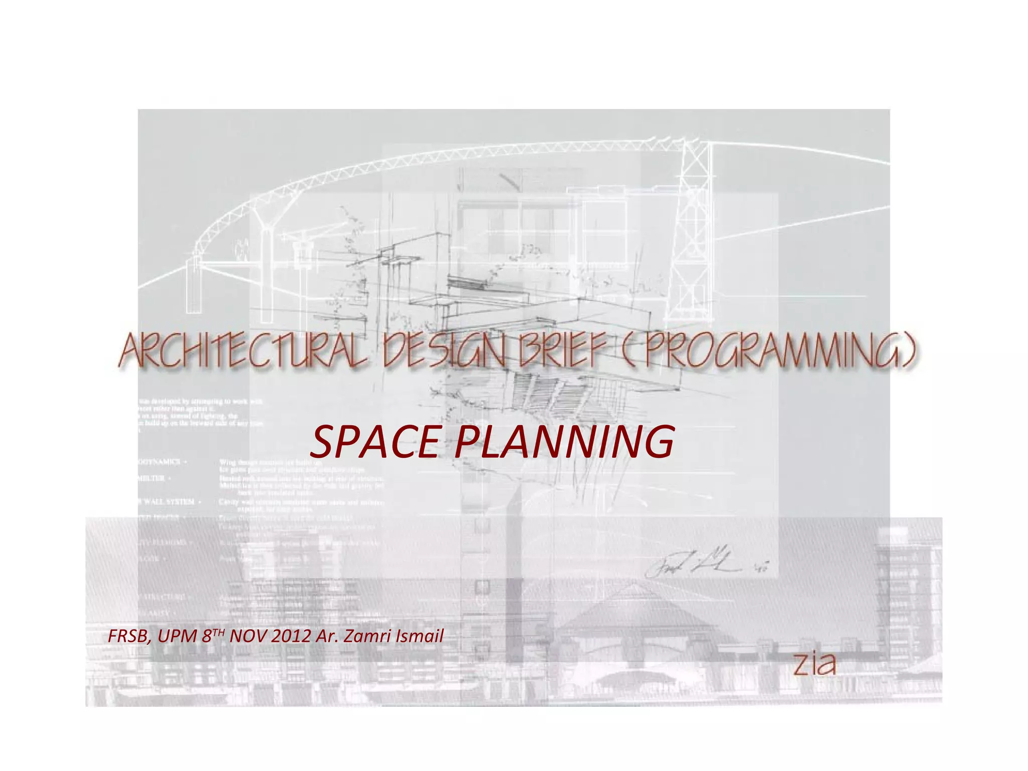 Space planing | PPT