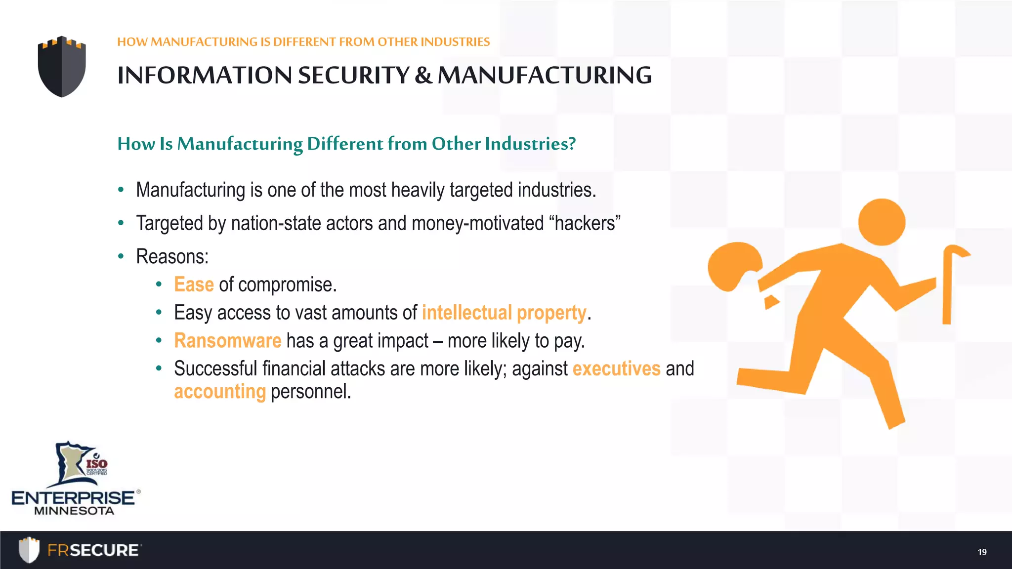 Information Security & Manufacturing | PPTX