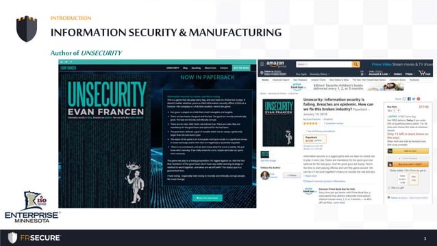 Information Security & Manufacturing | PPTX