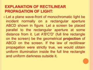 Frsnel's theory of diffraction. | PPTX