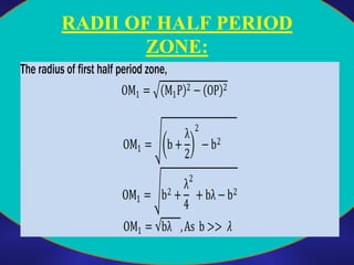 Frsnel's theory of diffraction. | PPTX