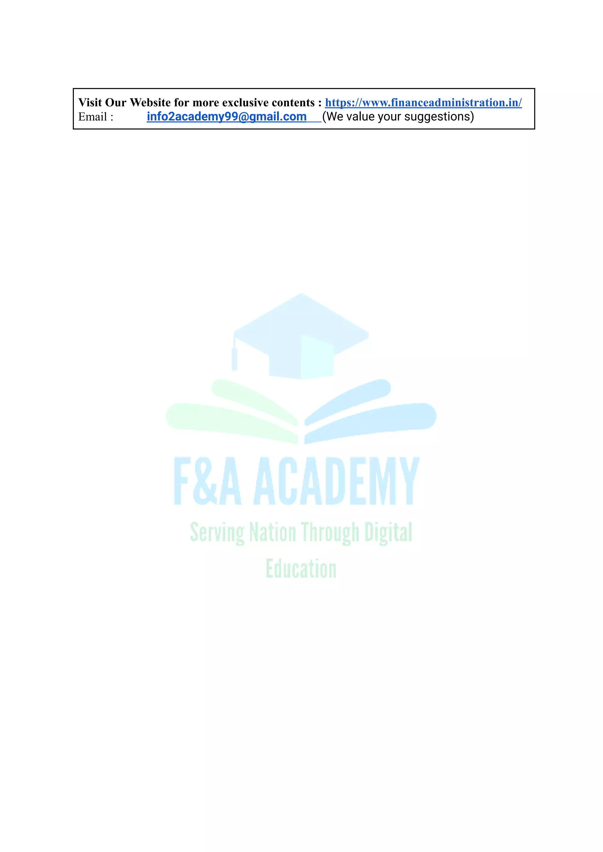 FR & SR -One Liners ( Fundamental Rules & Supplementary Rules and ...