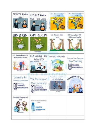 FR & SR -One Liners ( Fundamental Rules & Supplementary Rules and ...