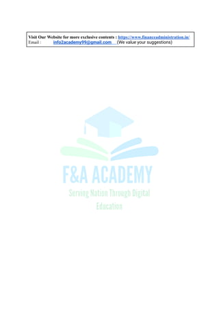 FR & SR -One Liners ( Fundamental Rules & Supplementary Rules and ...