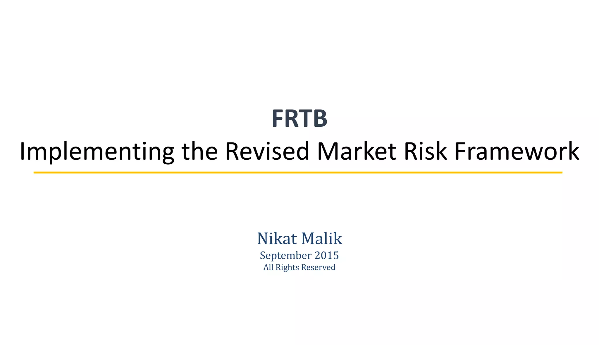 FRTB | PDF