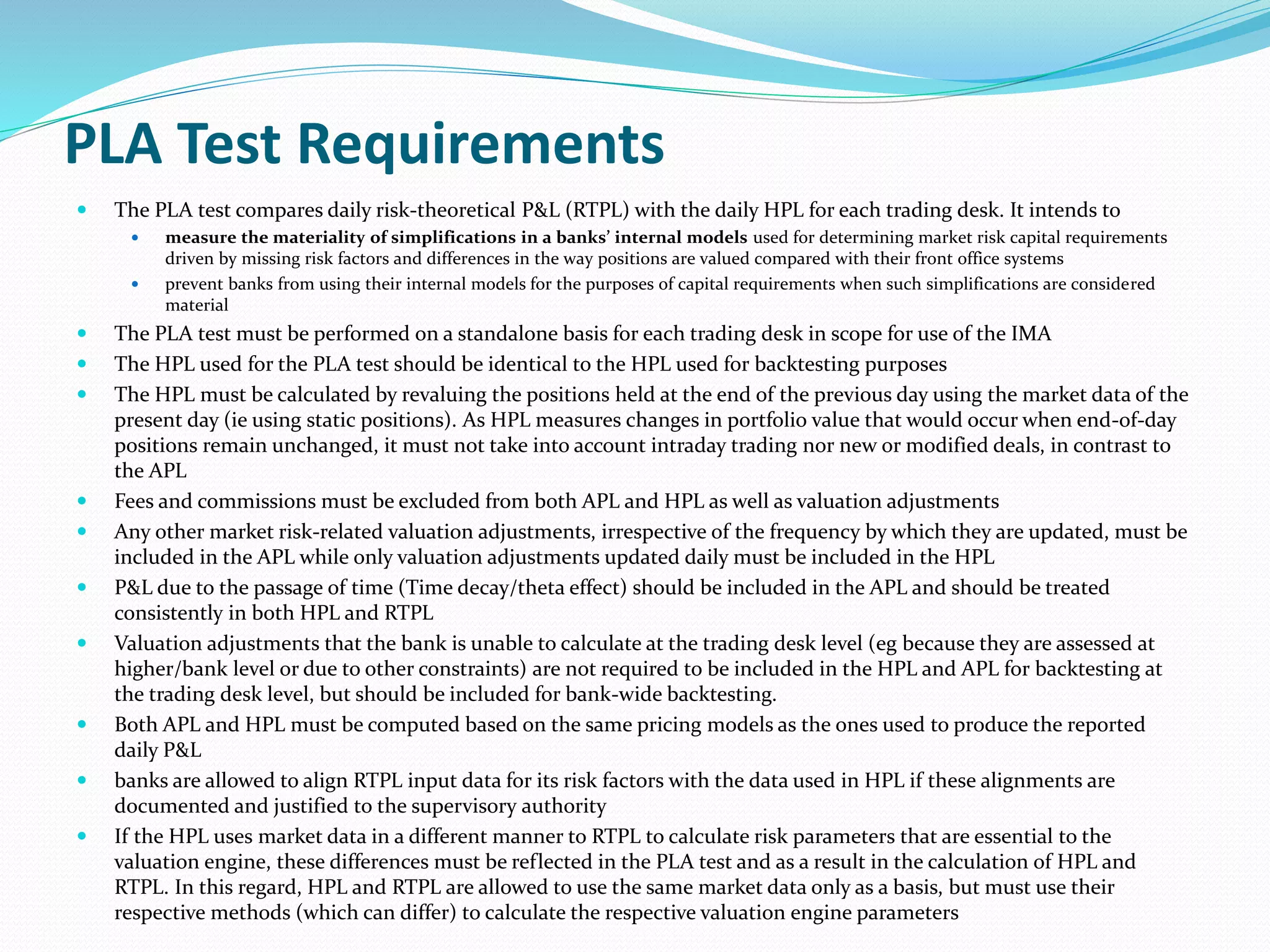 Frtb Backtesting And Pandl Attribution Test Requirements Ppt
