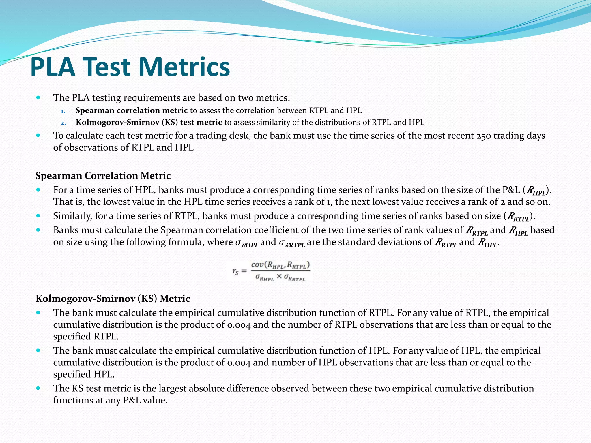 FRTB Backtesting and P&L Attribution Test Requirements | PPTX