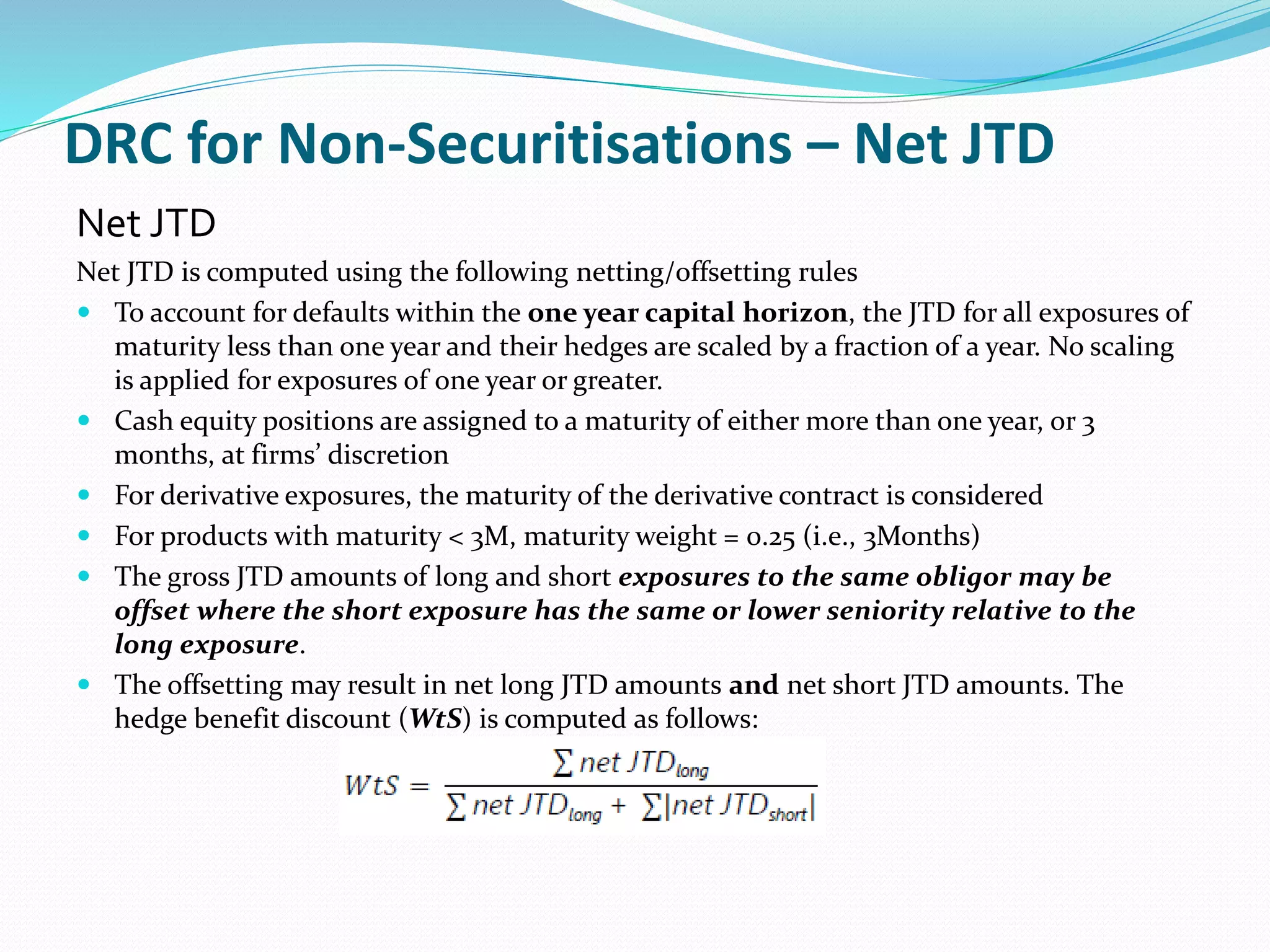 FRTB - Market Risk Capital Charge Calculation | PPTX