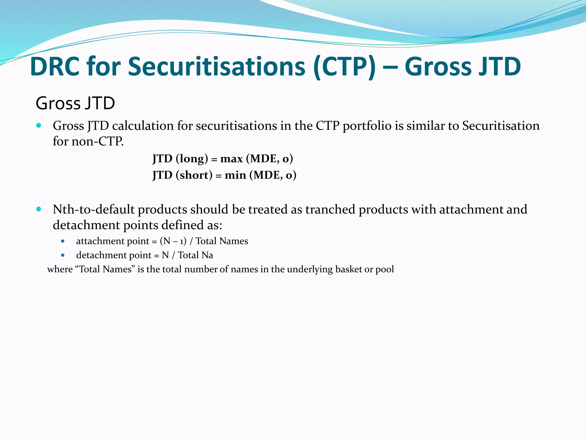 FRTB - Market Risk Capital Charge Calculation | PPTX