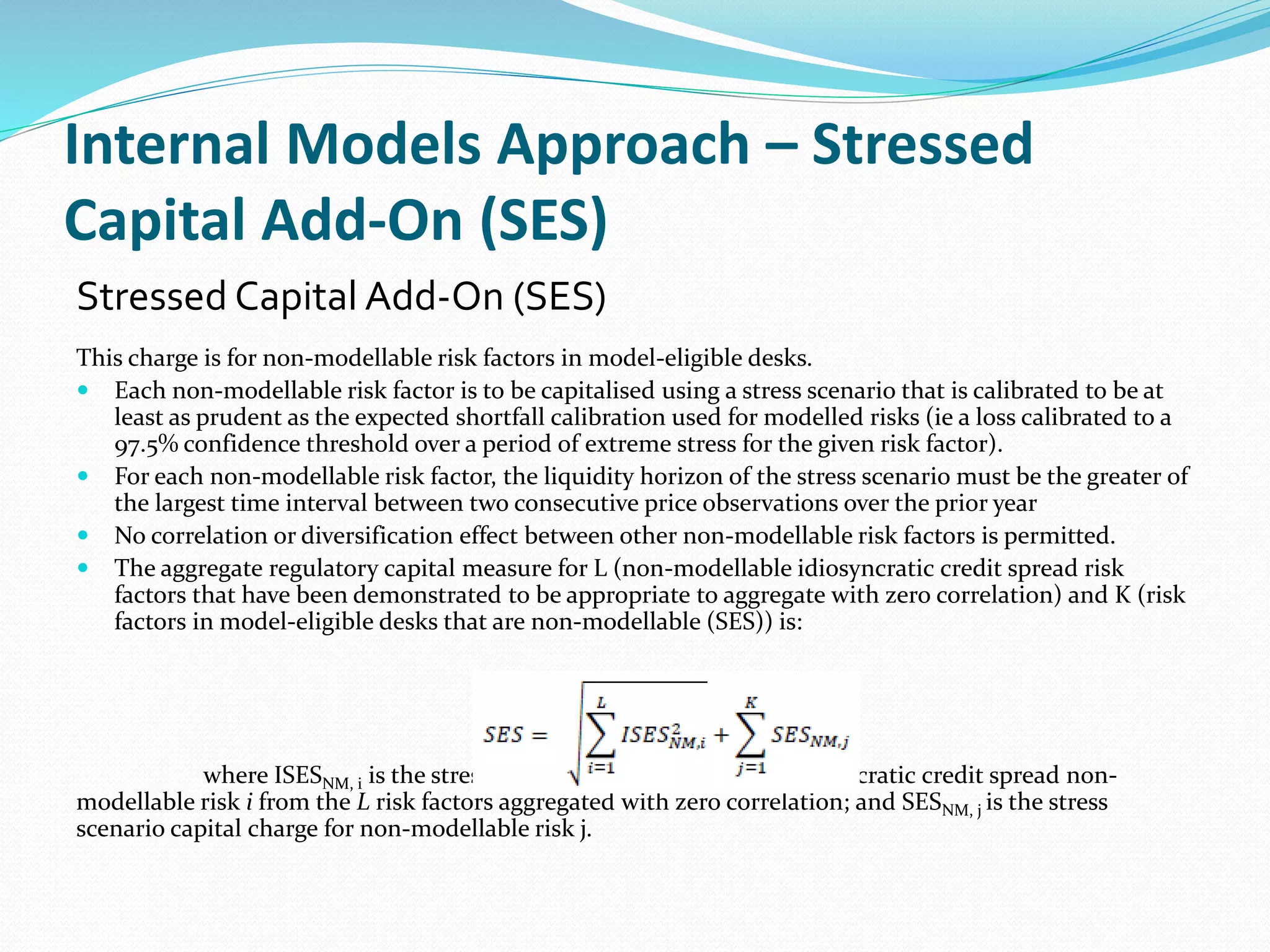 FRTB - Market Risk Capital Charge Calculation | PPTX