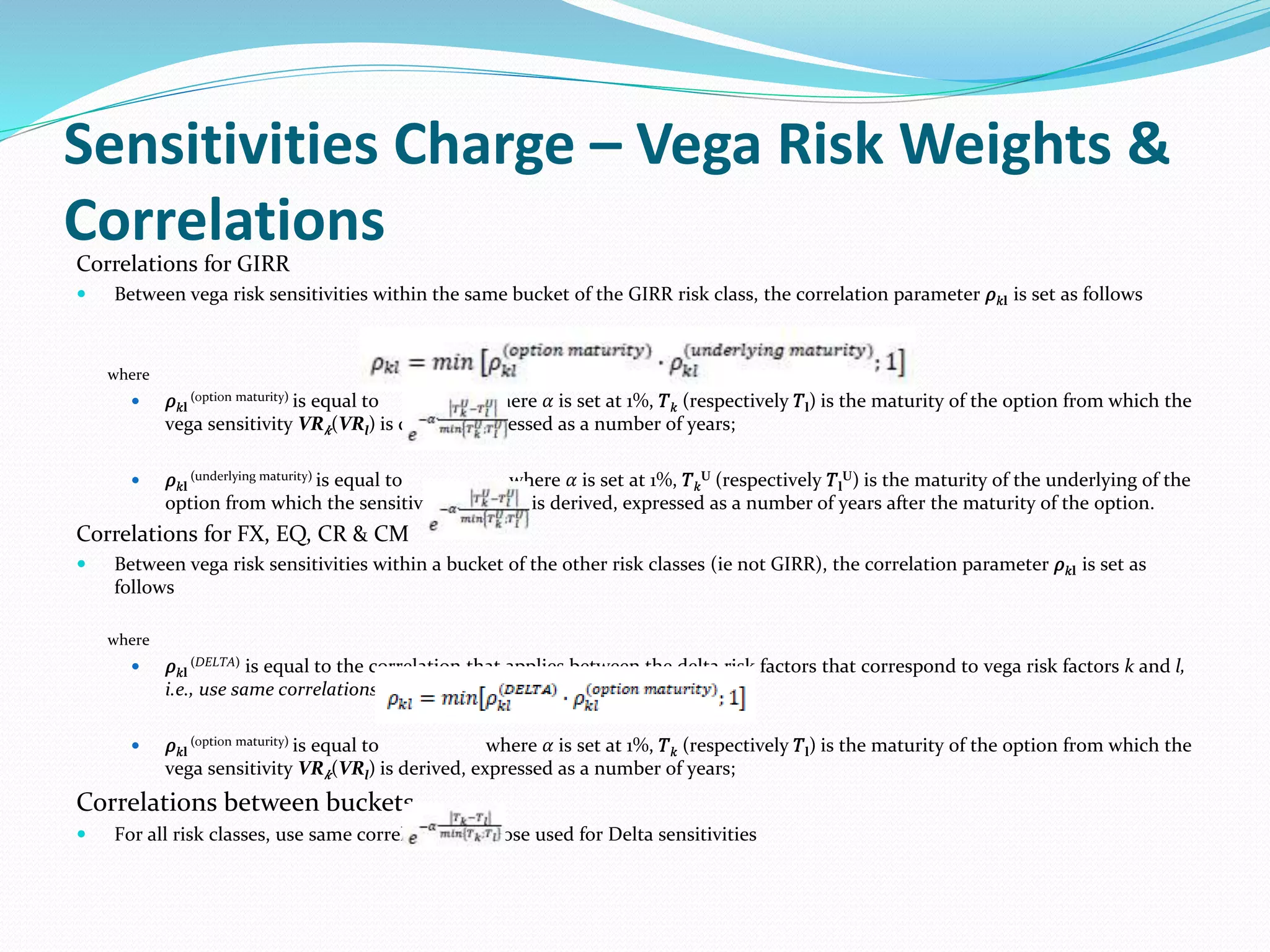 FRTB - Market Risk Capital Charge Calculation | PPTX