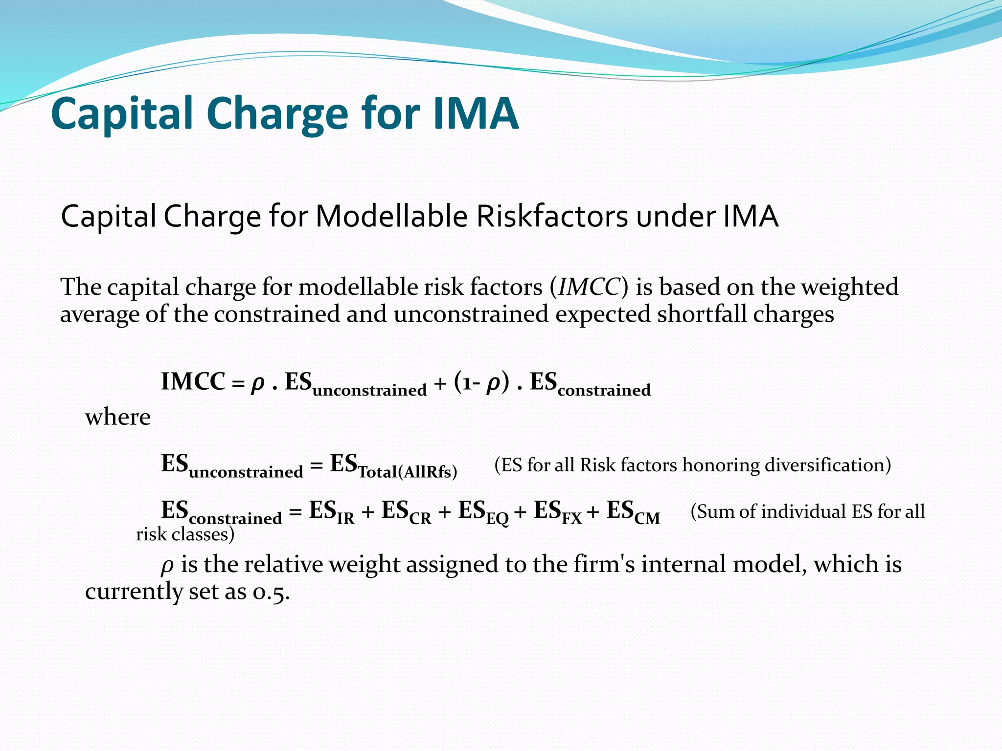 FRTB - Market Risk Capital Charge Calculation | PPTX