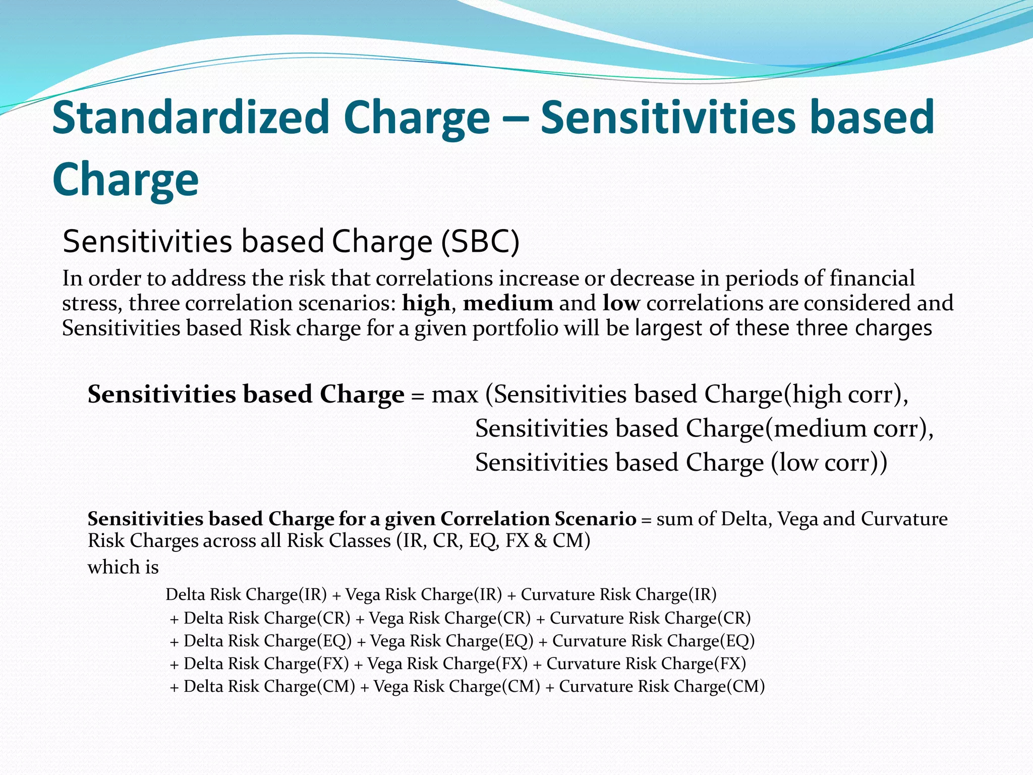 FRTB - Market Risk Capital Charge Calculation | PPT