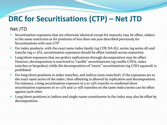 FRTB - Market Risk Capital Charge Calculation | PPTX | Stocks and Bonds ...