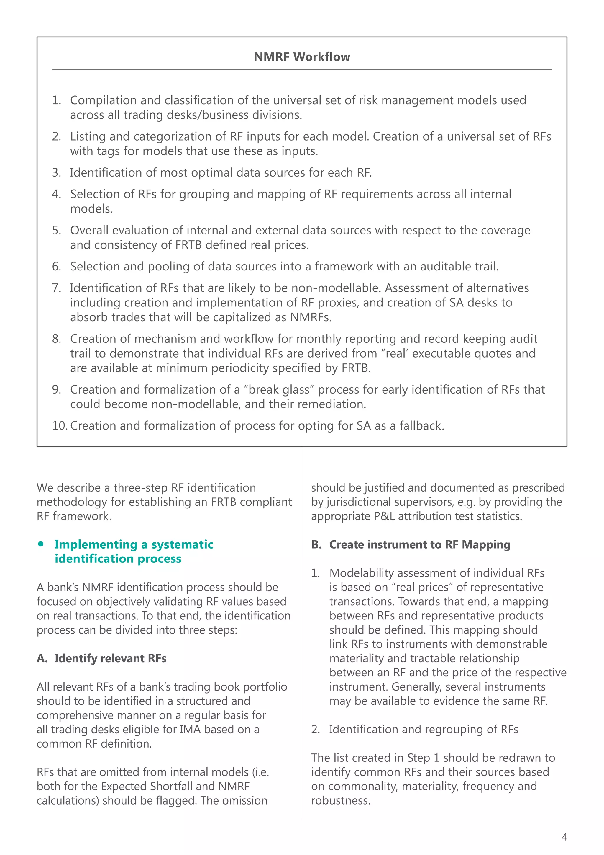 Managing Non-Modellable Risk Factors | PDF