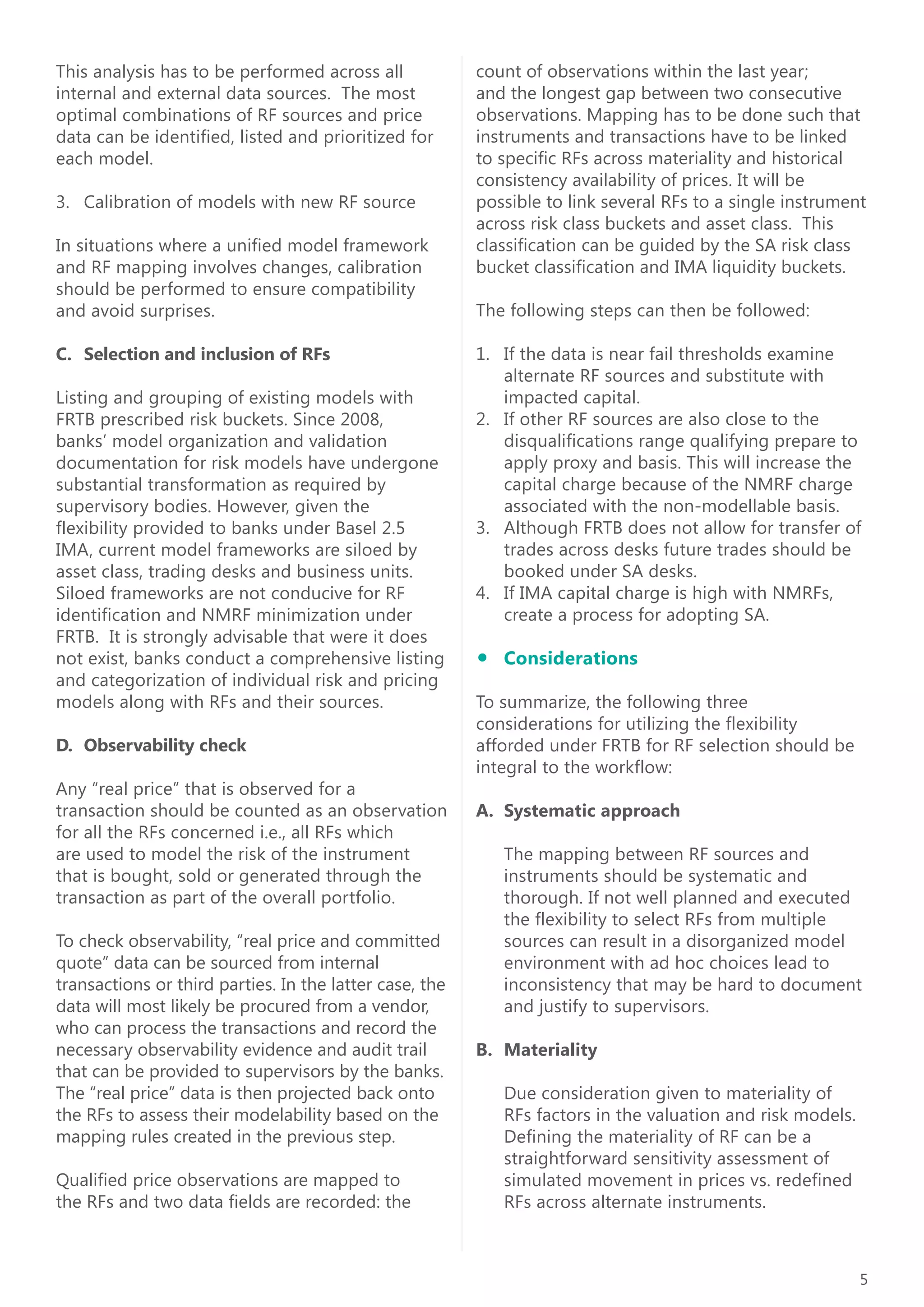 Managing Non-Modellable Risk Factors | PDF